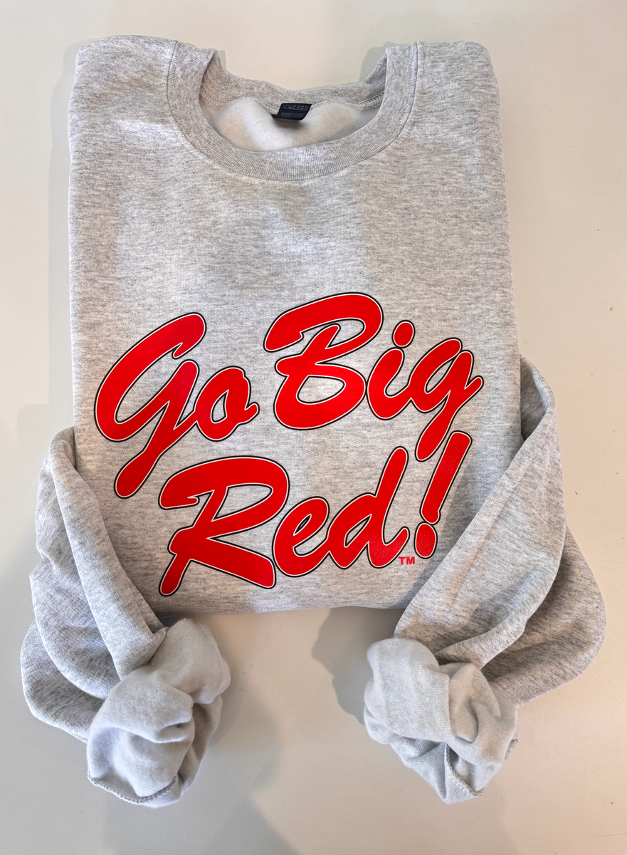 Go Big Red! Crew – Hello Lovely Boutique Nebraska